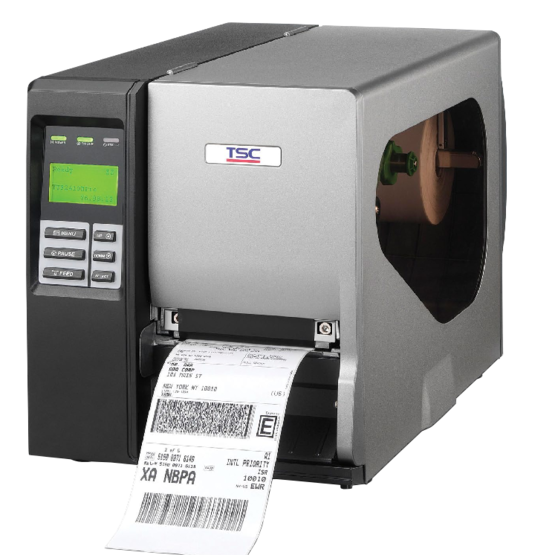 TSC Impresora Ind. TSC TTP-344M Pro Ethernet thermal transfer label printer, 300 dpi, RTC, IE, PS/2